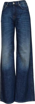 Department Five Department Five, Femme, Jeans, Bleu, Taille: W30 Wide Jeans