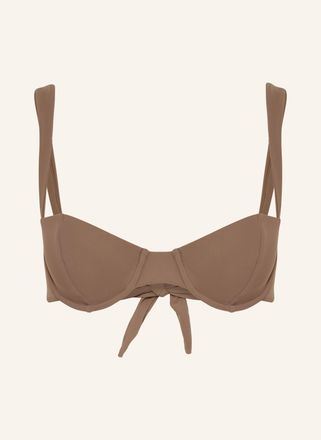 by Aylin Koenig By Aylin Koenig B&uuml;gel-Bikini-Top Hedi braun