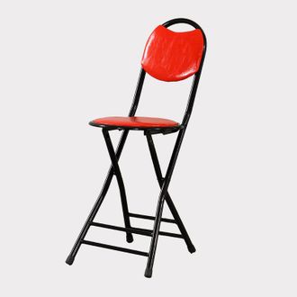 Generic Stapelbare Metallst&uuml;hle - Klappbare Barhocker f&uuml;r Erwachsene, Esszimmerst&uuml;hle mit hoher R&uuml;ckenlehne und Lochdesign, perfekt f&uuml;r gewerbliche Veranstalt