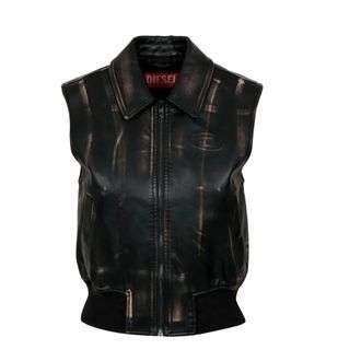 Diesel G-Inko Bomber Weste - - Jackets - Damen - Schwarzk - M