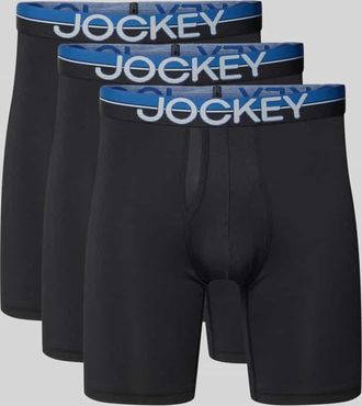 Jockey Slim Fit Slips mit Logo-Stitching im 3er-Pack