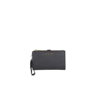 Michael Kors Jet Set Travel Large Double Zip Wristlet - - Bags - Damen - Schwarzk - ONE SIZE