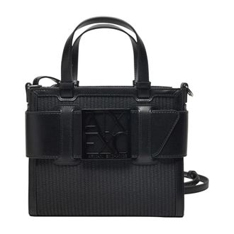 A|X Armani Exchange Femme, Sacs, Noir, Taille: ONE Size Shopping Bag