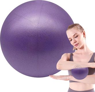 Generico Pilatesball, aufblasbarer Ball, klein, für Training, Fitnessgerät für Beinentspannung, Bauch, Oberschenkel, Gesäß, Arme, Training zu Hause, Spa, Rehab