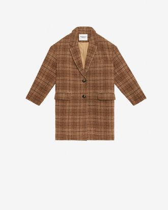 Isabel Marant Manteau Limiza - Femme - Caramel - Taille36 - Marant &Eacute;toile