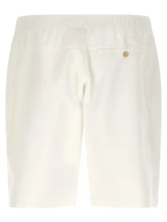 Brunello Cucinelli Tennis Nylon Bermuda Shorts - White