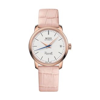 Mido Mido, Femme, Accessoires, Rose, Taille: ONE Size Montre habill&eacute;e &agrave; bracelet en cuir