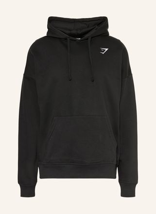 Gymshark Gymshark Oversized-Hoodie Crest schwarz