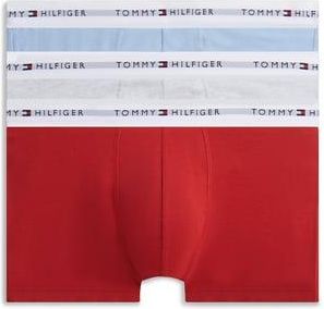 Tommy Hilfiger Lot de 3 boxers en coton m&eacute;lang&eacute;