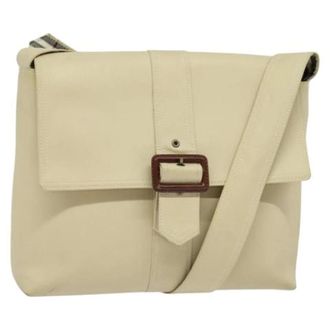 Burberry Pre-owned Toile sacs-ports-paule - Femme - Pre-owned - Beige - Taille: ONE Size