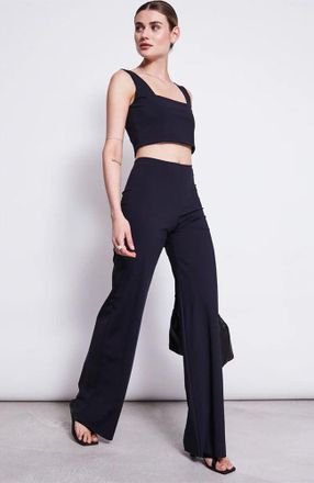 JAN 'N JUNE Damen vegan Hose Marlene Schwarz