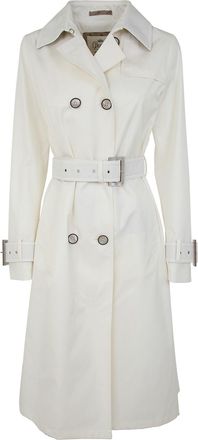 Herno Trenchcoat - Wei&szlig;