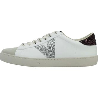 Victoria Femme, Chaussures, Blanc, Taille: 37 EU Berlin Glitter Cordon Logo