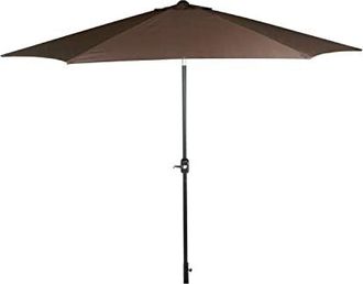 DKD Home Decor Regenschirm, Standard, Schwarz/Braun, Estándar