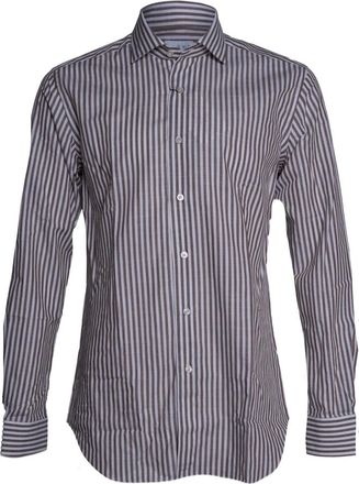 Xacus Homme, Chemises, Brun, Taille: XL Bastoncino Largo 21231