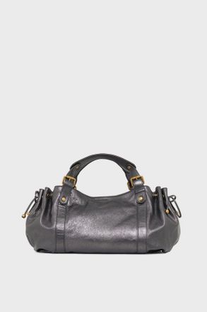 Gerard Darel Sac &agrave; main en cuir m&eacute;tallique - 24H