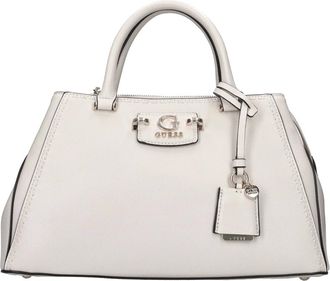 Guess Femme, Sacs, Beige, Taille: ONE Size Sac &agrave; main en similicuir