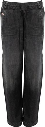 Diesel D-Krailey Jogger Jeans - - Jeans - Damen - Schwarzk - W27