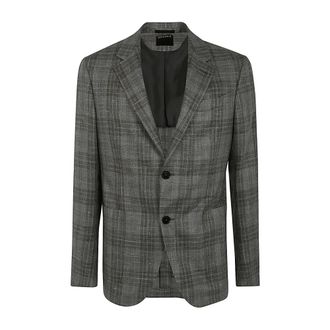 Ermenegildo Zegna Woll-Seidenmischungs-Sakko - - Jackets - Herren - Grau - S