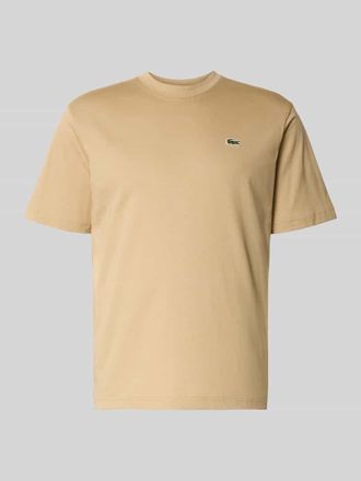 Lacoste Regular Fit T-Shirt aus reiner Baumwolle