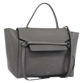 Celine Sac &agrave; main vintage doccasion - Femme - Pre-owned - Gris - Taille: ONE Size