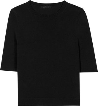 Luisa Cerano Femme, Tops, Noir, Taille: 40 FR Shirt