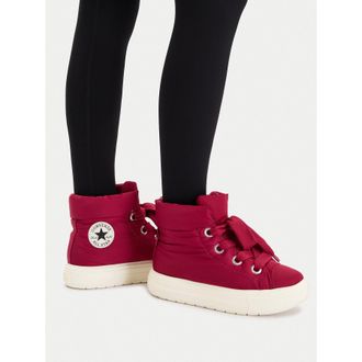 Converse Schn&uuml;rschuhe Converse Chuck Taylor All Star Elements Boot High Top Sporty A14274C Rosa