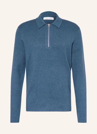 Sams&oslash;e & Sams&oslash;e Sams&oslash;e Sams&oslash;e Strick-Poloshirt Guna blau