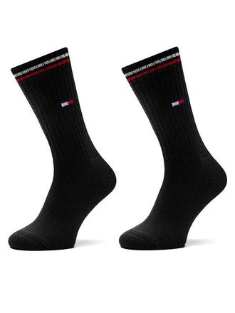 Tommy Hilfiger Lange Socken 701228176 Schwarz