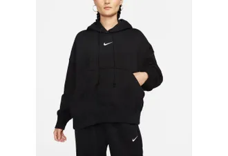 Nike Kapuzensweatshirt W NSW PHNX FLC OOS PO HOODIE Over - Oversize Hoodie, tief angesetzte Schultern, lockere &Auml;rmeln