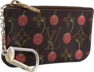 Louis Vuitton Porte-monnaie en toile Monogram Pre-owned - Femme - Pre-owned - Brun - Taille: ONE Size