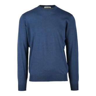 FILIPPO DE LAURENTIIS Pullover mit Rundhalsausschnitt - - Knitwear - Herren - Blau - 3XS