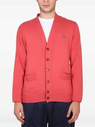 Vivienne Westwood cardigan à poches plaquées - Rouge