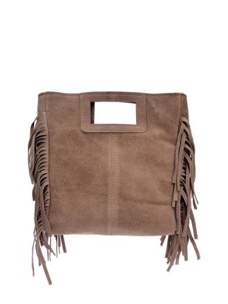 Anna Luchini Beige Rindsledertasche