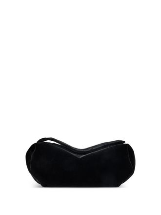 Neous sac cabas Ara en velours - Noir