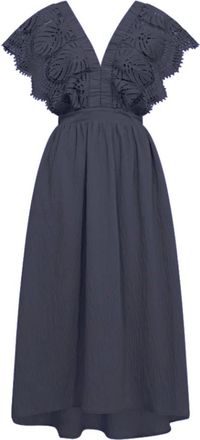 Copenhagen Muse Femme, Robes, Bleu, Taille: 38 FR Midi Dress