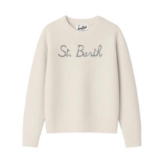 MC2 Saint Barth Tessa Crewneck - - Knitwear - Damen - Beige - S