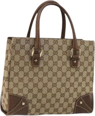 Gucci Sac &agrave; main vintage doccasion - Femme - Pre-owned - Brun - Taille: ONE Size