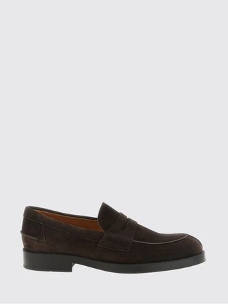 Tod's Mocassins Penny en veau velours avec logo T Timeless