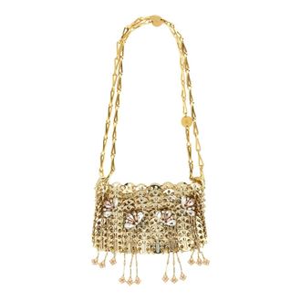 Paco Rabanne 1969 Nano Schultertasche - - Bags - Damen - Gelb - ONE SIZE