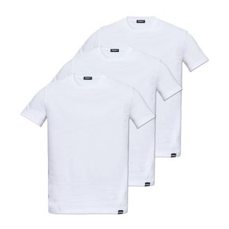 Dsquared2 Dreierpack Unterw&auml;sche-T-Shirts - - Tops - Herren - Wei&szlig; - S