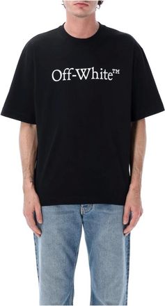 Off-white Homme, Tops, Noir, Taille: S Big Bookish Skate Tee