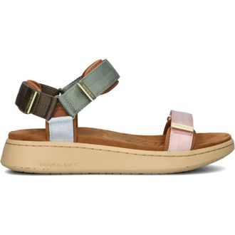 Woden Gr&uuml;ne Damensandalen Line - - Shoes - Damen - Gr&uuml;n - 37 EU
