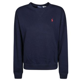 Polo Ralph Lauren Femme, Sweatshirts et sweats &agrave; capuche, Bleu, Taille: 42 FR Sweat &agrave; Manches Longues