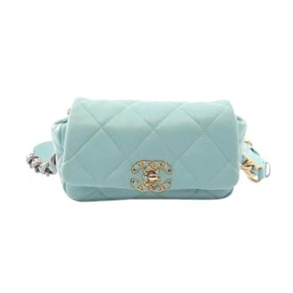 Chanel Pre-owned Sac banane vintage - Femme - Pre-owned - Bleu - Taille: ONE Size