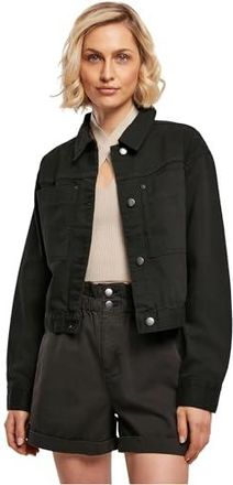 Urban Classics Femme De Travail Boxy Pour Veste, Noir, XXL EU