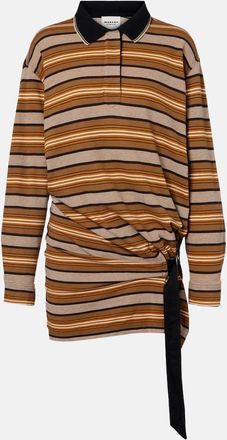 Isabel Marant Polokleid Isea aus Baumwoll-Piqu&eacute;