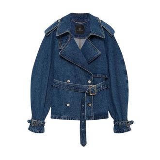 Anine Bing Pascale Trench - - Jackets - Damen - Blau - XS