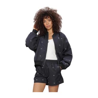 ALIX The Label Eyelet Bomber - - Jackets - Damen - Schwarzk - M