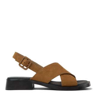 Camper Sandaletten mit Absatz - Sandalen Dana Dana - Gr. 36 (EU) - in Braun - f&uuml;r Damen